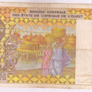 BENIN - West African States - 1000 Francs currency note - KB Coins ...