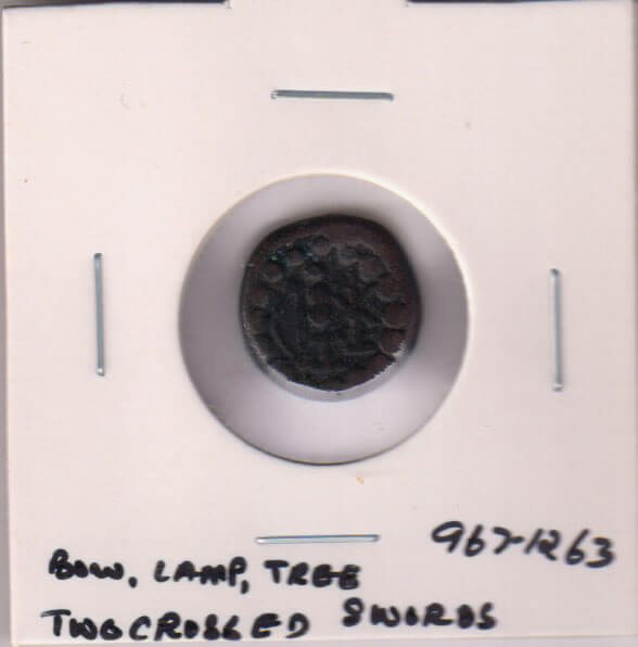 Kongu Chera - Kasu ,967- 1263 Ad copper coin k2 - KB Coins & Currencies