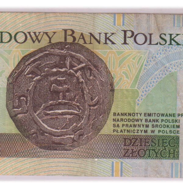 Poland - 10 zloty 1994 used currency note - KB Coins & Currencies
